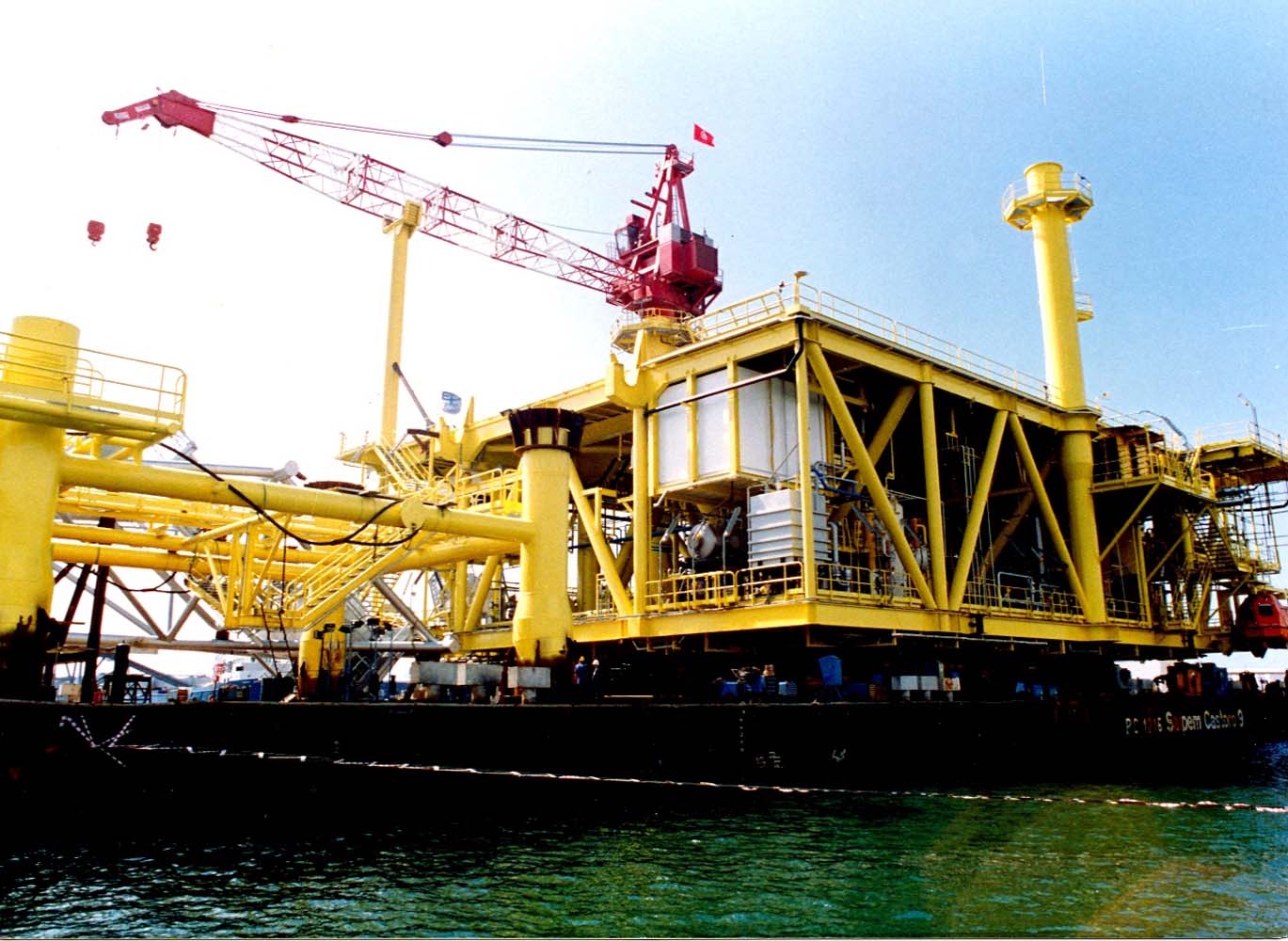 PIRECO - ELF / SEREPT - ASHTART OFFSHORE PLATFORM, Tunisia