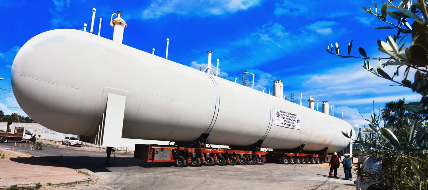 PIRECO - STIR - UNDERGROUND LPG STORAGE TANKS FARM, Tunisia