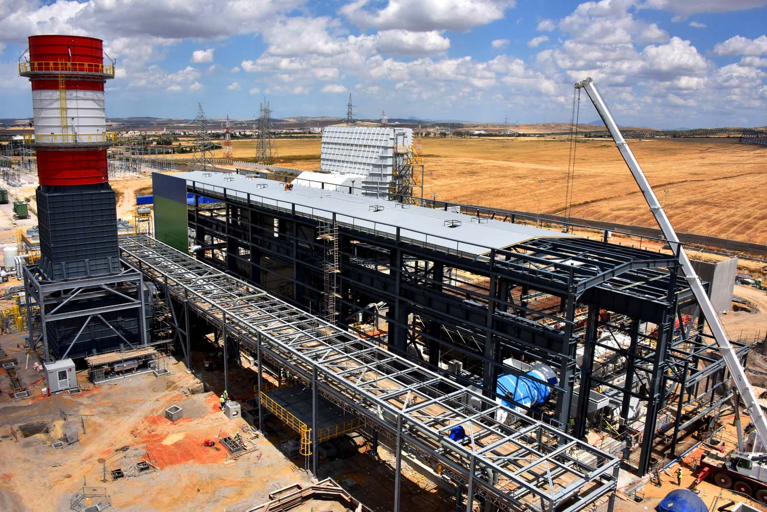 PIRECO - ANSALDO - 624 MW GAS TURBINE POWER PLANT, Tunisia